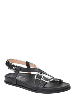 Bruno Magli Gianna Slingback Sandal - Black Nappa