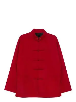 TEAM WANG DESIGN X Jdb Mandarin-collar Jacket - Red