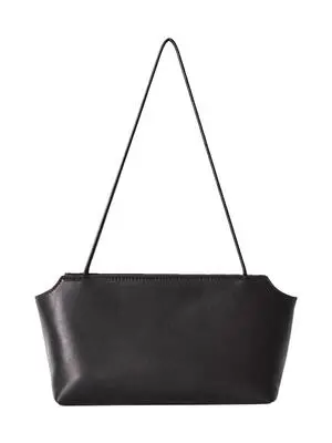 THE ROW Terrasse To-go Leather Bag - Black
