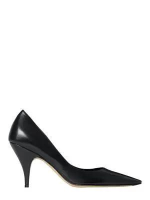 THE ROW Liisa Two Leather Pumps - Black