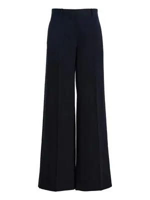 THE ROW Dender Wool Pants - Navy