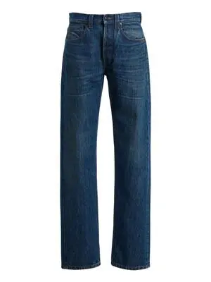 THE ROW Daciana Soft Cotton Jeans - Medium Wash