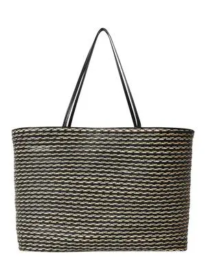 THE ROW Large Beau Raffia Tote Bag - Multi