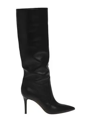 GIANVITO ROSSI Hansan Leather Knee Boots