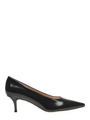 GIANVITO ROSSI Robbie Patent Leather Pumps - Black