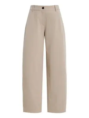 Lafayette 148 New York Chrystie Barrel Leg Chino - Neutral