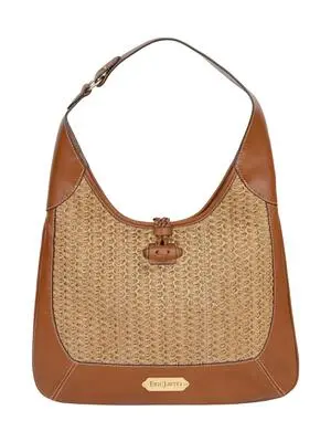 Eric Javits Lexie Large Hobo Bag Natural