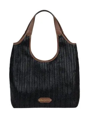 Eric Javits Aura Ii Hobo Bag - Black Mix