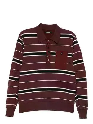 UNDERCOVERISM Striped Polo Shirt - Red