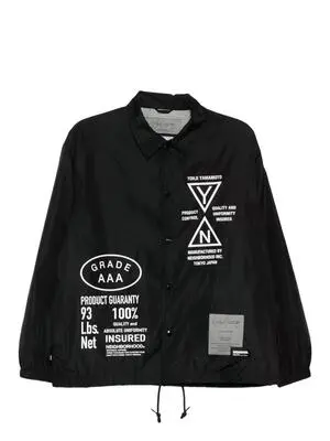 Yohji Yamamoto X Neighborhood Logo-print Jacket - Black