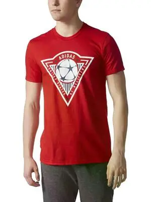 Adidas United States Of Believers T-shirt - Red