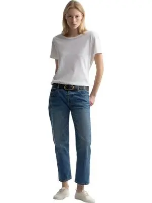 NILI LOTAN Lorimer Relaxed-Tapered Jean