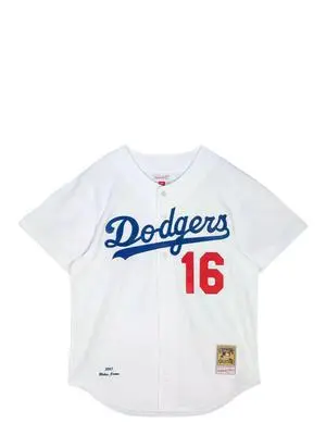 Mitchell & Ness X Mlb 1997 Los Angeles Dodgers Hideo Nomo Home Jersey Shirt - White