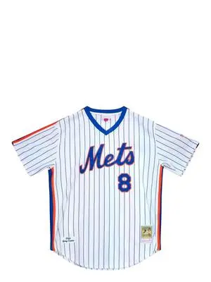 Mitchell & Ness X Mlb Gary Carter New York Mets Striped T-shirt - White