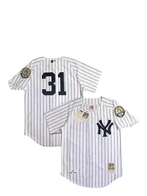 Mitchell & Ness 013 New York Yankees Short-sleeve Vest - White