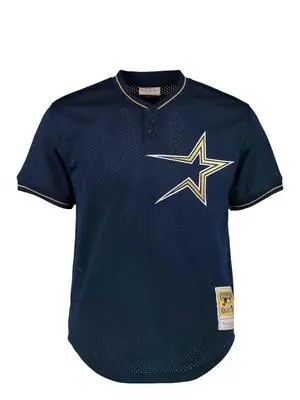 Mitchell & Ness 1997 Houston Astros Star-print Polo Shirt - Blue