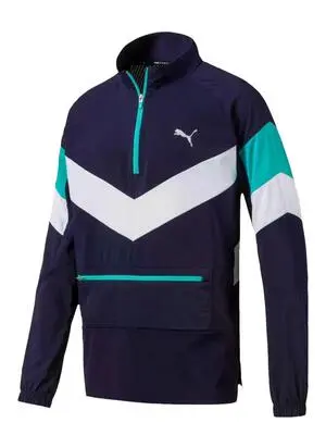 PUMA Reactive Packable Half-zip Jacket - Blue
