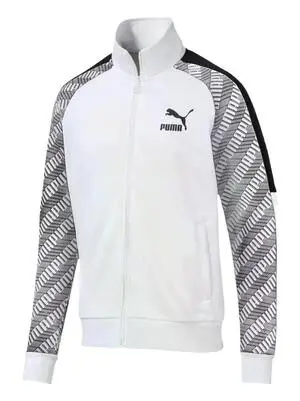 PUMA T7 Zip-up Track Jacket - White
