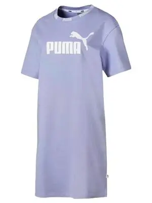 PUMA Logo-print Mini Dress - Purple