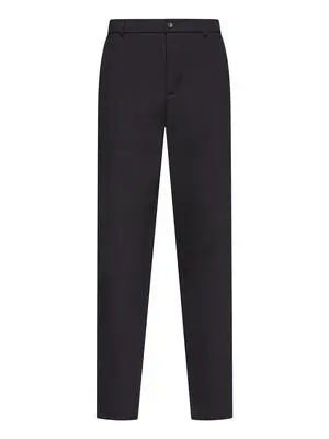 MONCLER Technical Linen Blend Trousers