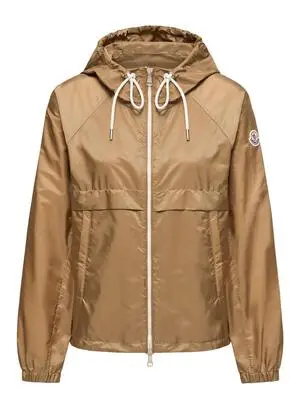 Moncler Coquelicot Hooded Jacket - Beige