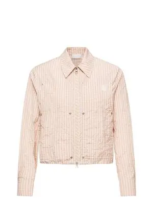 Moncler Vichy Cotton Blend Shirt - Pink