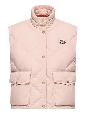 Moncler Biois Down Vest - Pink