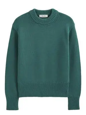 Everlane Oversized Cocoon Crew Neck Sweater - Everglade