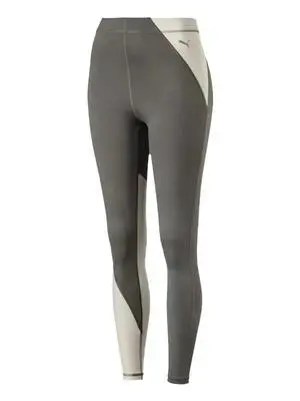 PUMA Elastic-waist Leggings - Grey