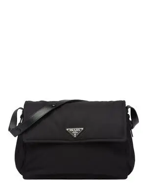 Prada Re-nylon Shoulder Bag - Black