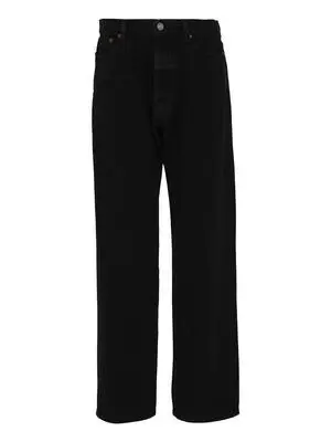 Saint Laurent Tapered Denim Jeans - Grey