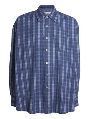 Our Legacy Borrowed Shirt - Blue