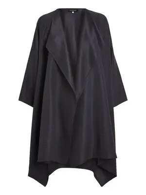 Eskandar Silk Plissé Jacket - Grey