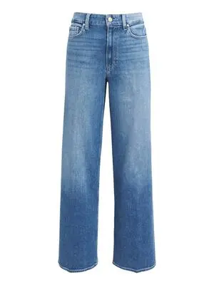 Paige Anessa Wide-leg Jeans - Blue