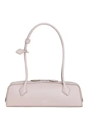 Alaïa Medium Le Teckel Shoulder Bag - Beige