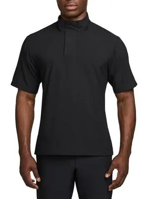 Nike Dri-fit Short-sleeve Windrunner Shirt - Black