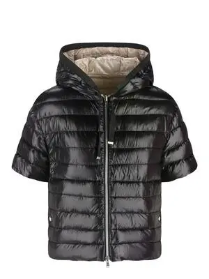 Herno Reversible Hooded Jacket - Black