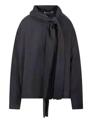 Studio Nicholson Tie Neck Top - Blue