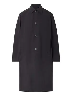 Dries Van Noten Shell Trench Coat - Black