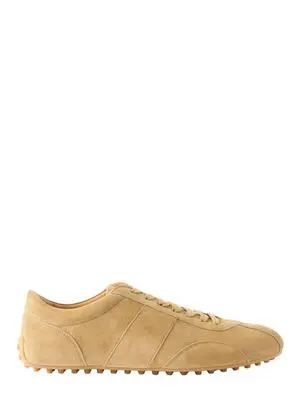 TOD'S T Marathon Suede Sneakers Neutrals