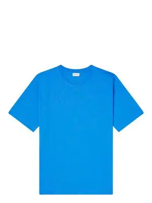 Dries Van Noten Cotton-jersey T-shirt - Blue