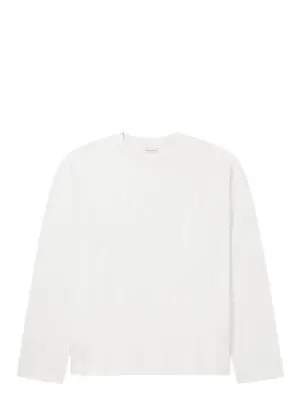 Dries Van Noten Cotton-jersey T-shirt - White