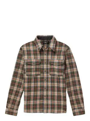 Ralph Lauren Wool-blend Flannel Shirt - Green