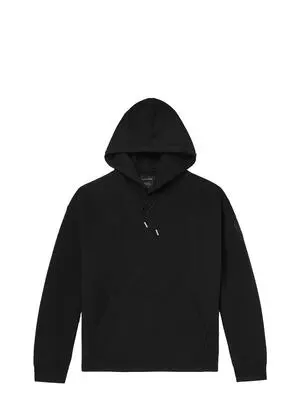 Canada Goose Rove Logo-appliquéd Cotton-jersey Hoodie - Black