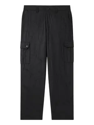 KARDO Straight-leg Trousers - Black
