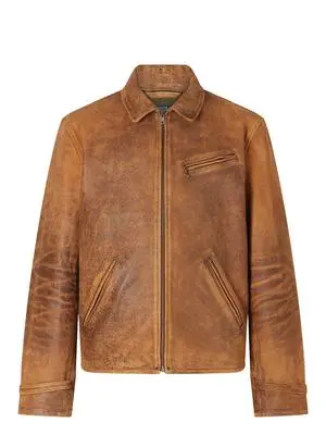 Polo Ralph Lauren Leather Jacket - Brown