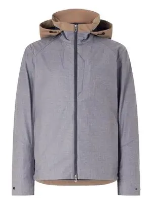 Sease Virgin Wool Hooded Jacket - Gray