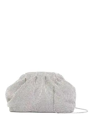 TWENTY FOURHAITCH Petra Clutch Bag - Silver