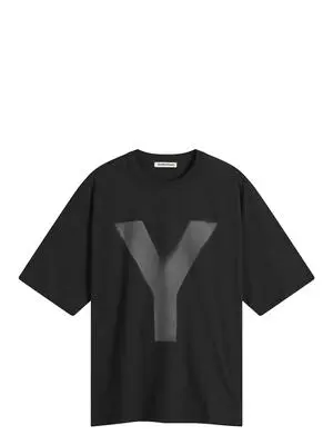 You Must Create Triple Y Print T-shirt - Black