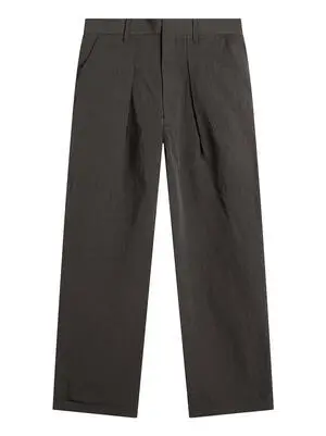 RANRA Fold Tailored Pants - Black Coffee